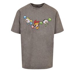 F4NT4STIC Shirt 'Powerpuff Girls Cheerleaders' male Grey size 5XL