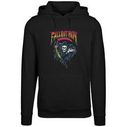 F4NT4STIC Sweatshirt 'Fall Out Boy Rock And Roll Reaper' Damen Gr&ouml;&szlig;e S mischfarben / schwarz