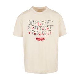 F4NT4STIC Shirt 'Stranger Things In Your Dreams Netflix TV Series' male Beige size L