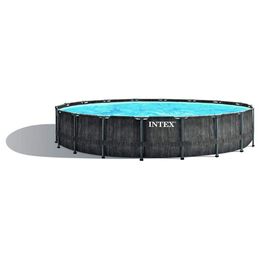 Intex Pool Frame Pool Set Prism Greywood 549 x 122