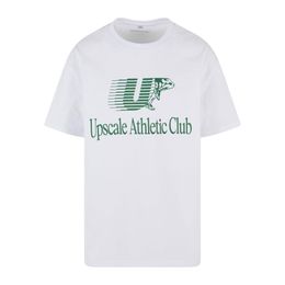 MT Upscale T-Shirt 'Athletic Club' Herren Größe XXXL tanne / weiß