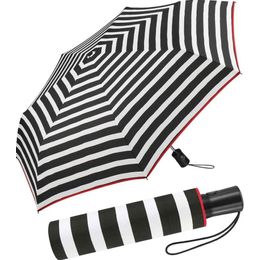 Happy Rain Langregenschirm schöner Damen-Regenschirm mit Auf-Zu-Automatik