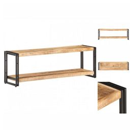 vidaXL TV-Schrank TV-Schrank 120x30x40 cm Raues Mangoholz Lowboard