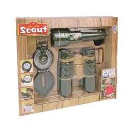 Scout Entdecker-Set mit Kompass Taschenlampe und Fernglas Kinderfernglas