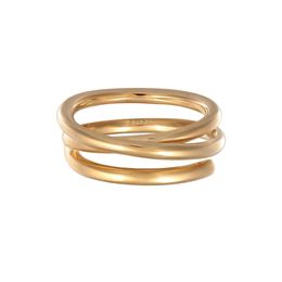 Elli Premium Ring Damen Gr&ouml;&szlig;e 54 gold
