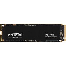 CRUCIAL P3 500GB NVMe PCIe 3.0 3500MB/s schreiben interne SSD (500GB)