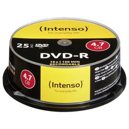 Intenso DVD-Rohling DVD-R 4.7GB 16x 25er Spindel