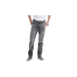 Engbers 5-Pocket-Jeans grau (1-tlg)