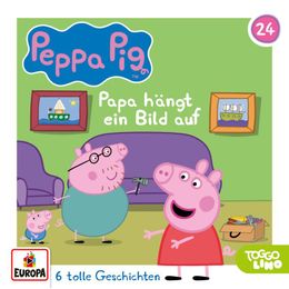 Peppa Pig Hörspiele - Papa hängt ein Bild auf,1 Audio-CD - Peppa Pig Hörspiele (Hörbuch)