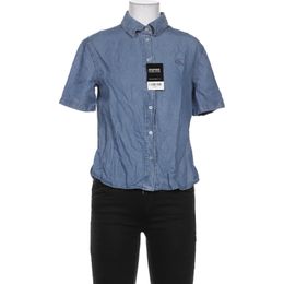 Calvin Klein Jeans Damen Bluse, blau, Gr. 36