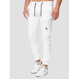 John Kayna Bequeme Jeans Herren Cargo Hose Slim Fit Utility Jeans Männer Chino Herrenhose Stoff (Chino Cargohose Streetwear