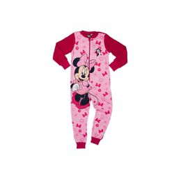 United Labels® Jumpsuit Disney Minnie Mouse Jumpsuit für Mädchen Rosa