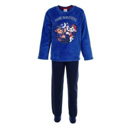 PAW PATROL Schlafanzug Marshall Chase Kinder Jungen Pyjama langarm Nachtwäsche