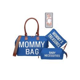 MODFU Wickeltasche Krankenhaus Mama Tasche Krankenhaustaschen Mommy Bag Wickelunterlage (mit Leder Griff