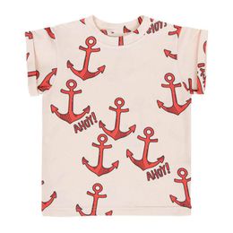 Dear Sophie - T-Shirt SEA ANCHOR in beige, Gr.86/92