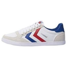 Mendler hummel Slimmer Stadil Low-Top Sneaker white/blue/red/gum 40