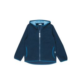 Finkid Jumpsuit Finkid Paukku Zip-In Jacke Navy/Denim Fleecejacke Kuscheljacke 80/90 Zip-in Outdoorjacke Fleecejacke Kinder