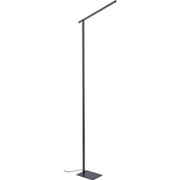 Stehlampe Nino Leuchten "MAREK" Lampen Gr. 1 flammig, Höhe: 145,00 cm, grau (anthrazit) LED Bogenlampe Bogenlampen