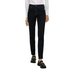 5-Pocket-Jeans s.Oliver BLACK LABEL Gr. 44, Länge 32, blau (blue) Damen Jeans Röhrenjeans