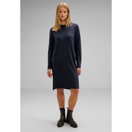 Shirtkleid Street One Gr. 36, EURO-Größen, blau (deep blue) Damen Kleider Freizeitkleider