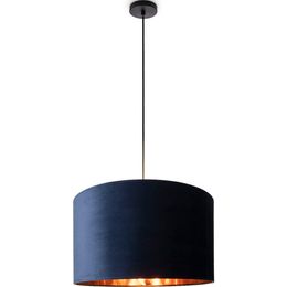 Pendelleuchte Paco Home "Hugo uni Color" Lampen Gr. Ø 45,5 cm Höhe: 28 cm, schwarz Pendelleuchten und Hängeleuchten