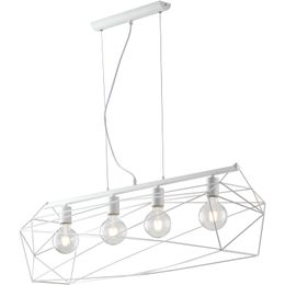 Pendelleuchte Luce Design "ABRAXAS" Lampen Gr. Höhe: 150 cm, weiß Pendelleuchten und Hängeleuchten