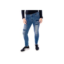 Buena Vista Slim-fit-Jeans Jeans Buena Vista Kim-Zip 7/8 stretch de