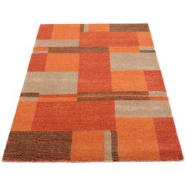 Teppich OCI DIE TEPPICHMARKE "Castle Beppo" Teppiche Gr. B/L: 240 cm x 290 cm, 20 mm, 1 St., orange (terra) Esszimmerteppiche