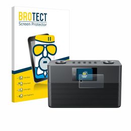 BROTECT Displayschutzglas Schutzglas für Kenwood Smart-Radio CR-ST100S-B, Schutzfolie Display Schutz Glas Folie matt, weiß