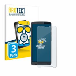 BROTECT Displayschutzglas Schutzglas für Unitech EA660, 3 Stück, Schutzfolie Display Schutz Glas Folie matt, weiß