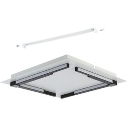 Deckenleuchte Eglo "ZAMPOTE" Lampen Gr. Höhe: 5,00 cm, schwarz-weiß (weiß, schwarz) LED Deckenlampen