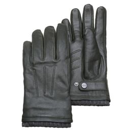Lederhandschuhe Pearlwood "Newton" Gr. 10, braun (pine) Damen Handschuhe Fingerhandschuhe