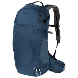 Wanderrucksack Jack Wolfskin "CROSSTRAIL 24 LT" Rucksäcke blau (dark, sea) Wanderrucksäcke