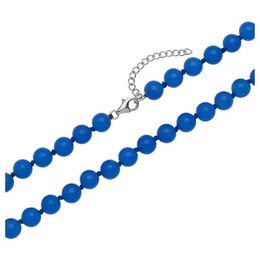 UNIQUE Perlenkette UNIQUE Perlenkette aus blau-gefärbter Jade PN0015