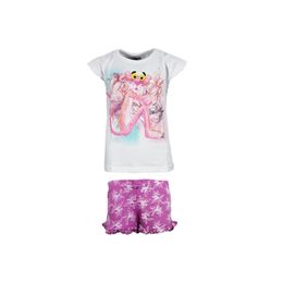 Pink Panther Pyjama Pink Panther Mädchen Schlafanzug Shirt Shorts Gr. 134 bis 164