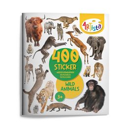 Artista Stickerbuch "Wildtiere" - ab 3 Jahren