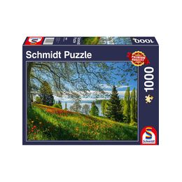 Schmidt Spiele 1.000tlg. Puzzle "Frühlingsallee zur Tulpenblüte" - ab 12 Jahren