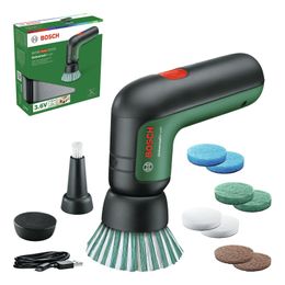Bosch Akku-Oberflächenbürste UniversalBrush, Reinigungsbürste Set mit integriertem Akku - im Karton