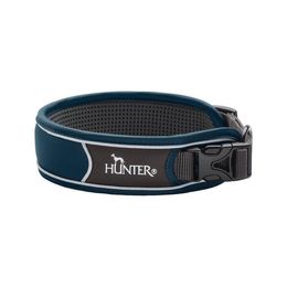 Hunter Tierbedarf Hunde-Halsband Halsband Divo dunkelblau/grau