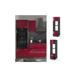 VICCO K&uuml;chenschrank Mikrowellenumbauschrank 60 cm R-Line Anthrazit