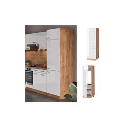 VICCO K&uuml;hlumbauschrank K&uuml;chenschrank K&uuml;chenzeile R-Line 60 cm Goldkraft Wei&szlig;