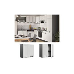 VICCO H&auml;ngeschrank 60 cm Anthrazit K&uuml;chenschrank H&auml;ngeschrank K&uuml;chenzeile R-Line
