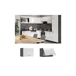 VICCO K&uuml;chenschrank H&auml;ngeschrank 60 cm flach R-Line Anthrazit