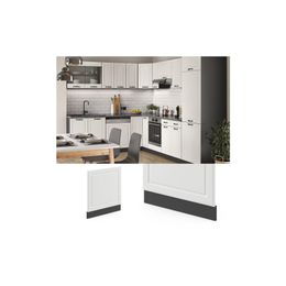 VICCO Geschirrsp&uuml;lerfront 60 cm Anthrazit K&uuml;chenschrank Blende K&uuml;chenzeile R-Line
