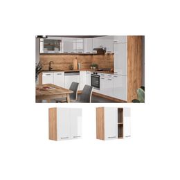 VICCO H&auml;ngeschrank K&uuml;chenschrank K&uuml;chenzeile R-Line 60 cm Goldkraft Wei&szlig;