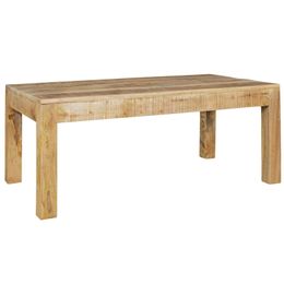 FineBuy Couchtisch 110 x 60 cm Wohnzimmertisch Sofatisch Holztisch Tisch Natur