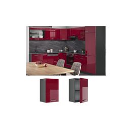 VICCO K&uuml;chenschrank H&auml;ngeschrank 40 cm R-Line Anthrazit