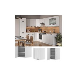 VICCO Eckh&auml;ngeschrank 57 cm FAME Line K&uuml;chenschrank K&uuml;chenzeile Landhaus Wei&szlig;