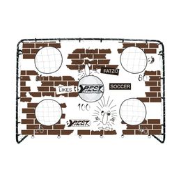 BEST Sporting Fu&szlig;balltor FATZO 213 x 152cm mit Netz und Torwand f&uuml;r Torwandschie&szlig;en
