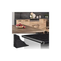 VICCO K&uuml;chenarbeitsplatte R-Line Anthrazit 45 cm